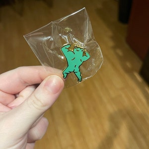 Leg Day Larry Buff Muscle Frog Hard Enamel Pin - Etsy