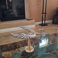 011-balancing Bird Vector for CNC Svg Vector File, Vector Cut File ...