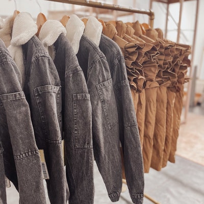 Clothing Garment Wall Rack 60 Wide Retail Store Fixture - Etsy