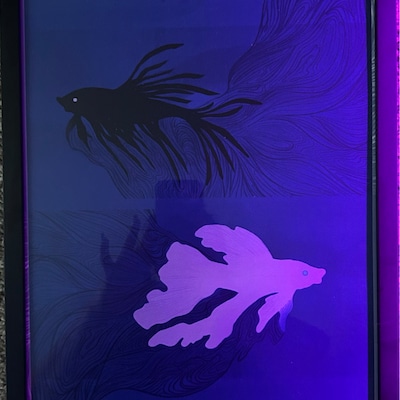Betta Fish JJK Anime Art Print Fanart Poster - Etsy