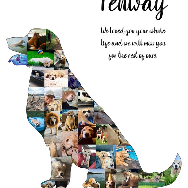 Custom Farewell Collage, Gift for Colleagues , Retirement Gift, Best ...