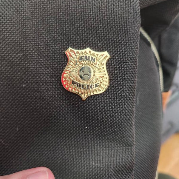 Fun Police Enamel Pin - Etsy