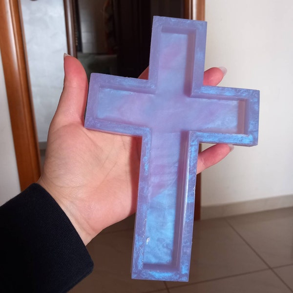 Orthodox Cross Mold 8” Large Cross Mold Resin Crafts Thick Deep ...