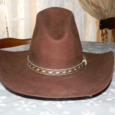 LONGMIRE Hat Band, Horsehair Hat Band, Cowboy Horsehair Hat Band, No ...