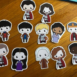 Merlin Stickers - Etsy