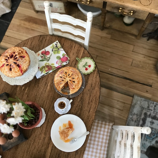 PDF Pattern - Dollhouse Pillow With Flowers - Digital File Pattern ...