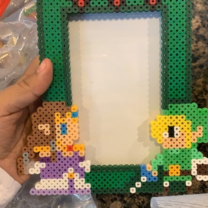 Legend of Zelda Picture Frame- Link and Zelda - Couples Photo Frame ...