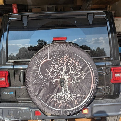 Nature Mountain Compass Tire Cover Gift for - Etsy