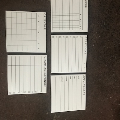 Printable Sticky Notes, Sticky Notes Template, 3 X 3 Printable Planner ...