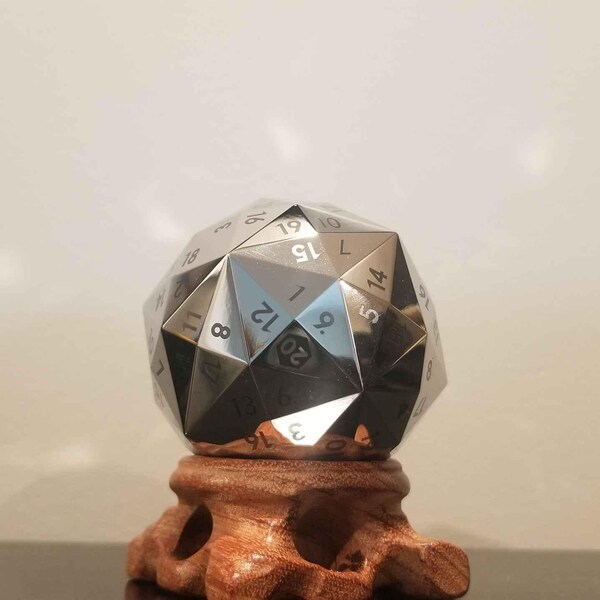 Alpine Lavender Dice | New D4 Shape | Mathematically Balanced | Sharp ...