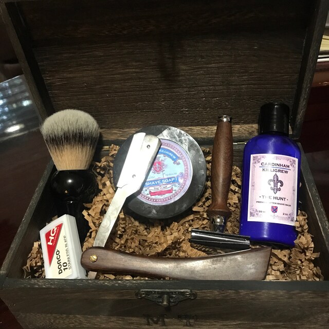Shave Kits & Gifts for Men and Groomsmen by CardinhamKilligrew