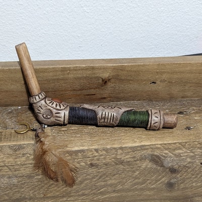 Shiva Big Tepi Pipe With Spiral Symbol - Etsy