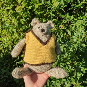 Crochet Pattern, Chunky Benji the Bear, Step by Step US Terms DIY ...