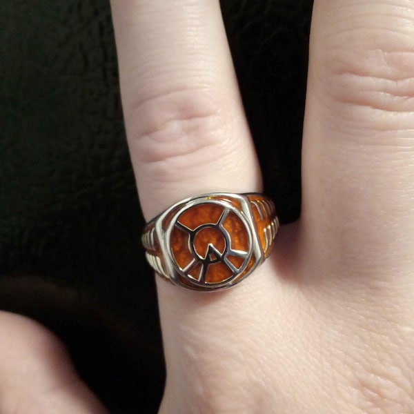 Asmodeus Ring Sigil of Asmodeus Silver 925 Asmodeus Minimal Ring - Etsy