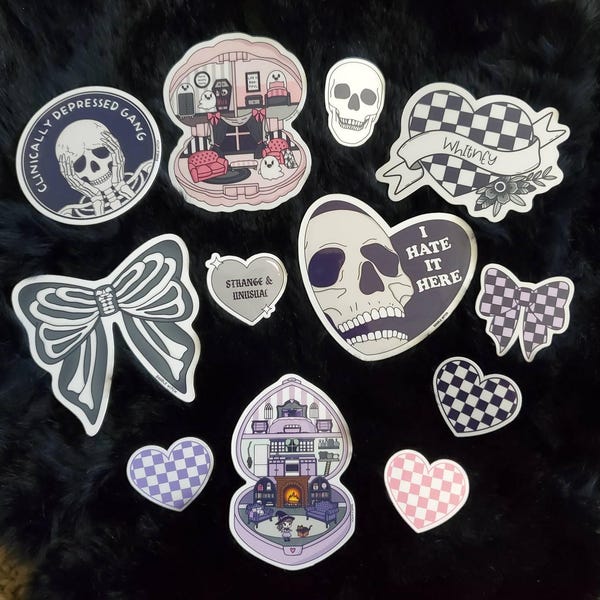 Lil Peep Inspired Sticker, Lil Peep Bear, Lil Peep Sticker, Cry Baby ...