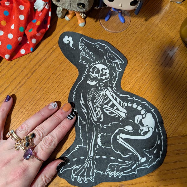 Werewolfs Curse Patch Sew or Glue on - Two Sizes - Etsy