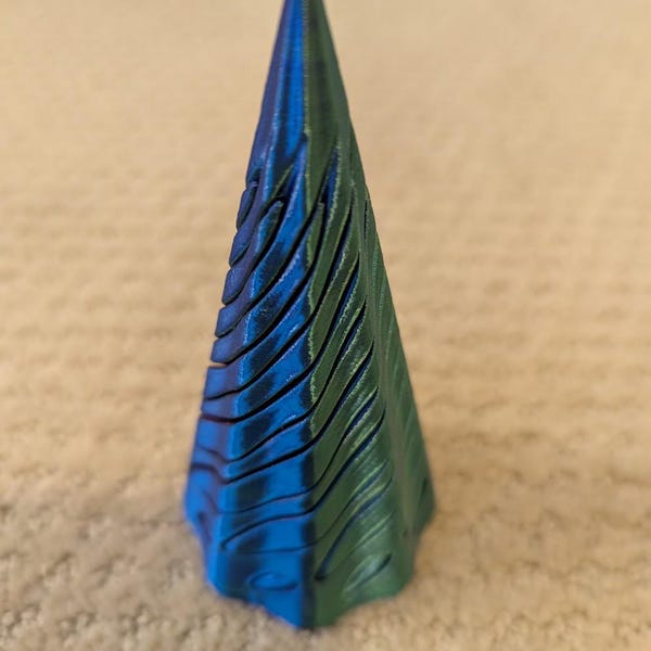 Vortex Pyramid Fidget 3D Printed Desk Toy & Display - Etsy