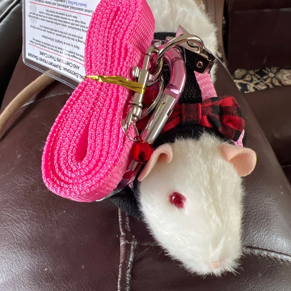 ESSA White Rat Emotional Support Plush Stuffed Animal Personalized Gift ...