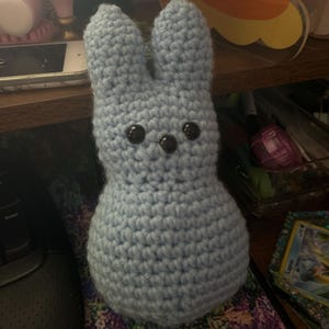 No Sew Peep Bunny, Crochet Pattern, PDF, Digital, Download, Easter ...