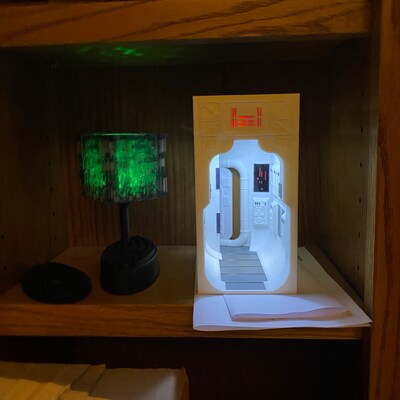 Sci-fi Book Nook. Bookshelf Decorationaction Figure Display. Bring a ...
