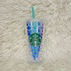 24oz Venti Cold Cup Seamless Mermaid Scales Full Wrap for Starbucks ...