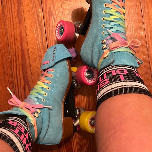 Mix & Match Suede Roller Skate Toe Caps / Toe Guards, Any 2 Colors ...