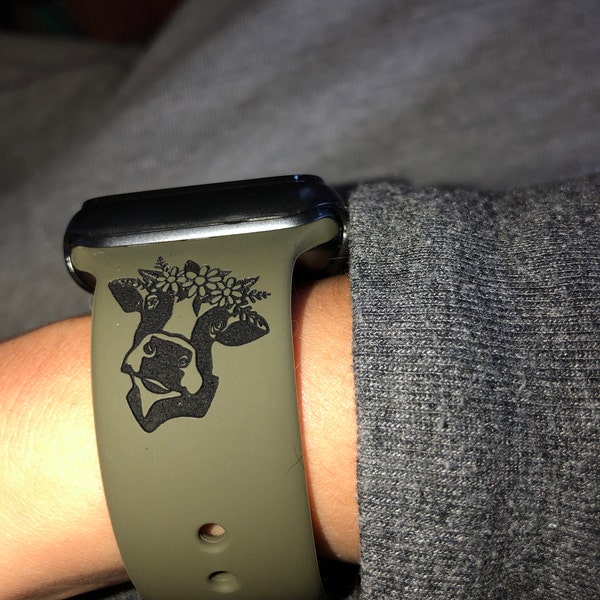 Hand-drawn Hibiscus Hawaiian Flower Watchband File SVG Watch Band ...