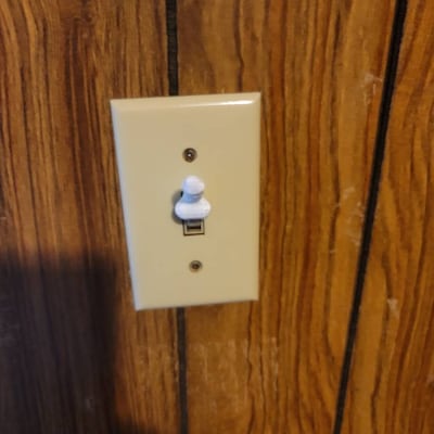 Set of 2 Novelty Light Switch Caps, Penis With Balls Prank Gag Gift ...