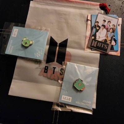 BTS Button/pins Set of 7 each of the Members/or Get an - Etsy