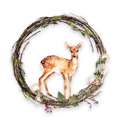 Watercolor Clipart, Flower Clipart, Wreath Clipart, Wedding Clipart ...