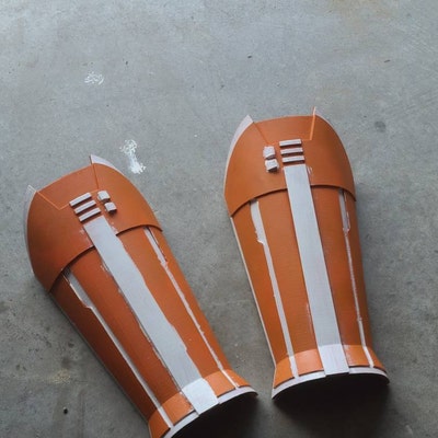 Mandalorian Shin Guard, Shin Greaves, Costume, Custom Size, Din Djarin ...