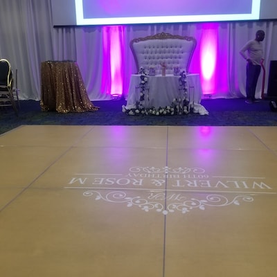 Wedding Floor Decal for Wedding Dance Floors Wedding Decor Wedding ...