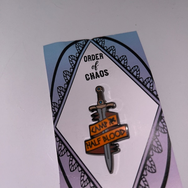 Enamel Pin ~ Percy Jackson Inspired - Etsy