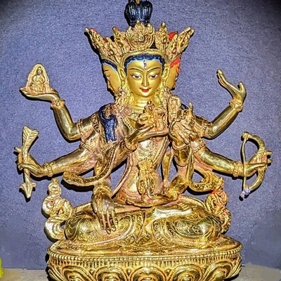 Genuine Handmade Tibetan High Quality Maitreya Buddha Metteya Future ...