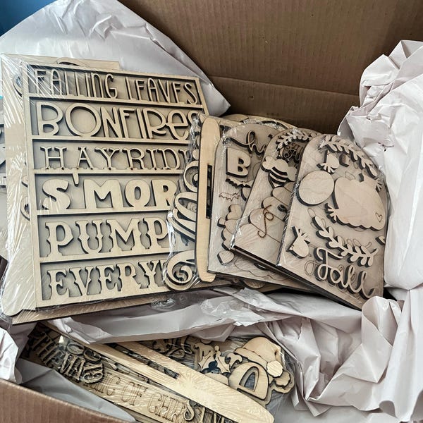 Woodgrain Wood Pattern - Mesh Stencil 12x18 Reusable Adhesive Transfer ...