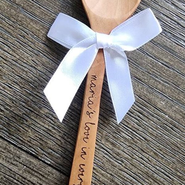 BULK CUSTOM Mini WOODEN Spoons 3 Inch | Tea Espresso Spice Scrub Spoon ...