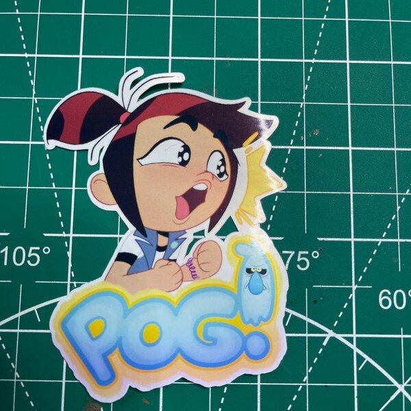 Molly Mcgee Pog Ghost and Molly Mcgee Vinyl Sticker Ghost and Molly ...