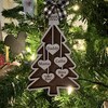 Personalized Family Christmas Tree Ornament 2024, With Family Member ...