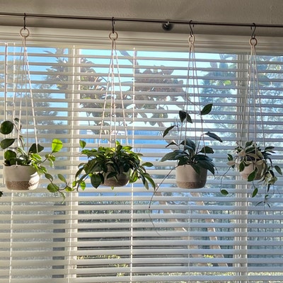 Rope Planter Planter Basket Plant Pot Catch All Rope - Etsy