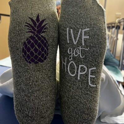 IVF Socks, IVF Gifts, Transfer Day, - Etsy