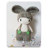 PATTERN: Crochet Chunky Bunny, Amigurumi Rabbit, Crochet Toy, Crochet ...