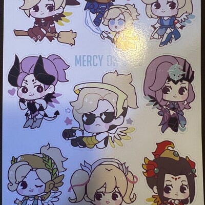 Mercy Love Sticker Sheet - Etsy