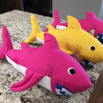 Shark Plush Toy Pattern PDF INSTANT DOWNLOAD - Etsy