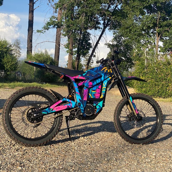 TALARIA Fighter Jet Graphics - Bike NOT Included, Talaira Decals, Ebike ...