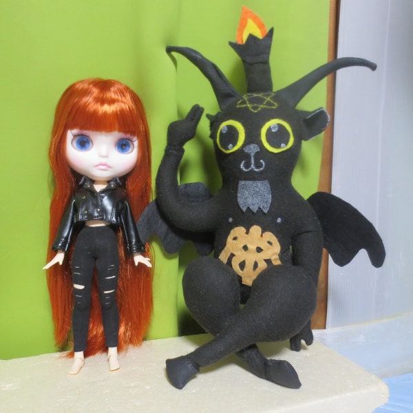 Krampus Plushie, Krampus Plush, Krampus Plush Toy, Krampus, Christmas ...