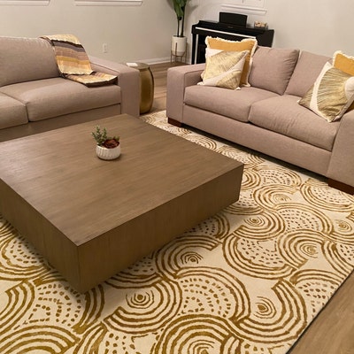 Area Rugs Walker Noble Kuba Hand Tufted Woolen Rugs for Living Room ...