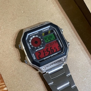 Custom 4-color Casio AE1200 Screen Filter | Pick Your Colors LCD Mod ...