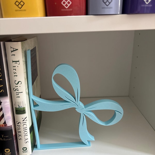 Wooden Hanging Bookshelf Genre Sign Kit, Library Shelf Decor, Bookish ...