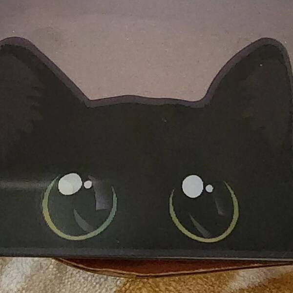 Grey Tabby Cat Peeker Vinyl Sticker 3D Motion/animated | Cats Stickers ...