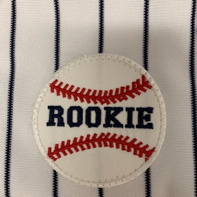 Your Name or Initial on a Baseball Patch Custom Made AP128 - Etsy